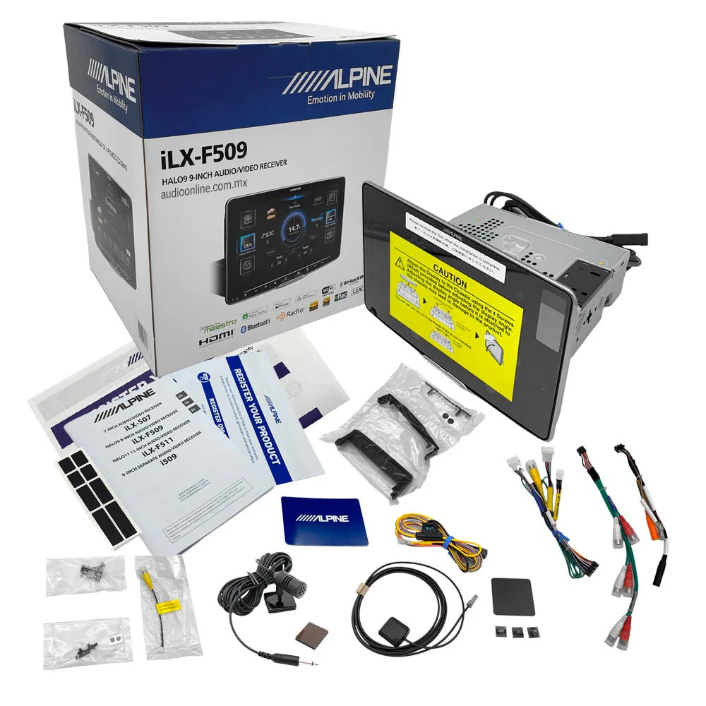 FLOTANTE 9 CAR PLAY,ANDROID AUTO ALPINE ILXF-509 – Electrónica Masso